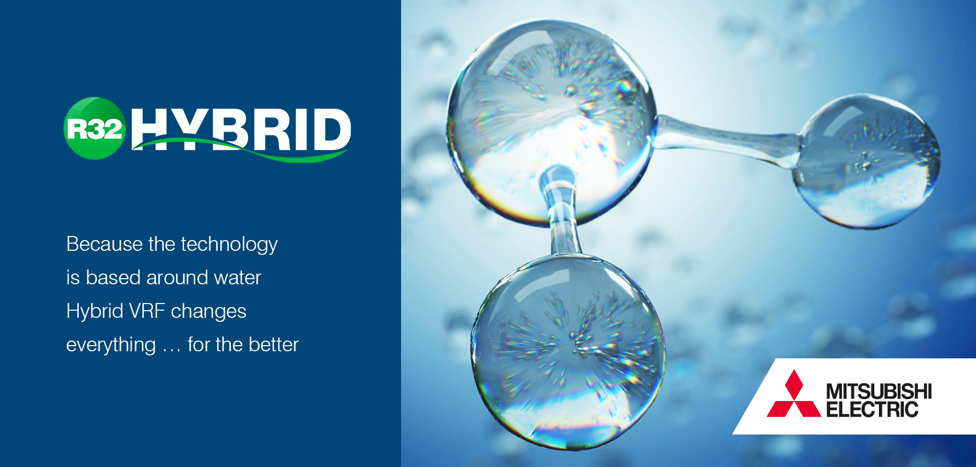 Water Based Technology // Mitsubishi Electric City Multi Hybrid VRF
